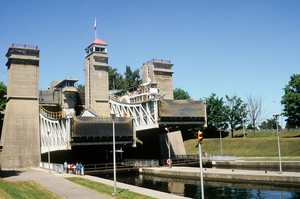 Lock 21 - Peterborough Lift Lock - Historic Places Days