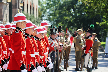 #HistoricPlacesDay - Military Fashion Show at Wolseley Barracks ...