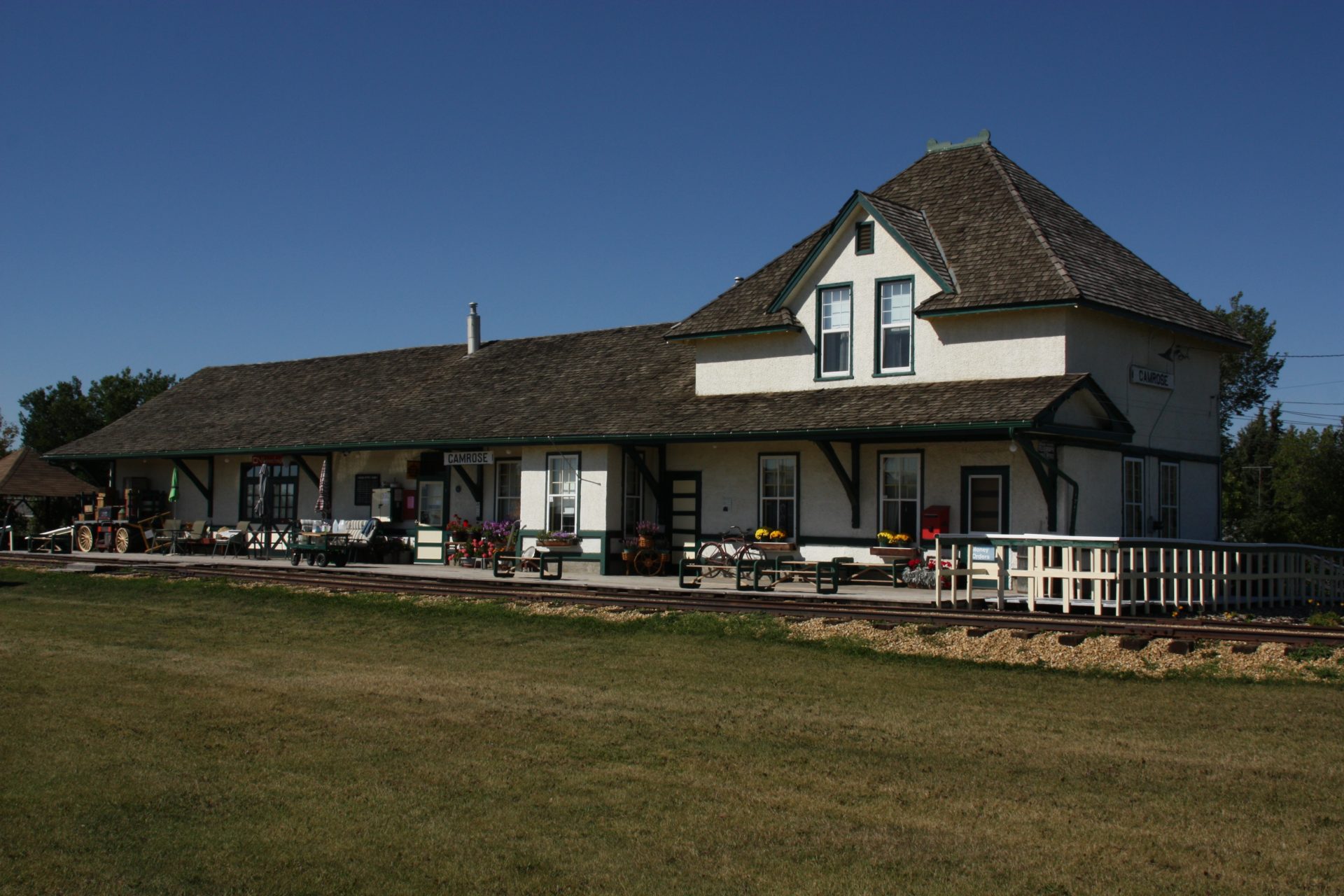 Camrose Heritage Railway Station and Park - Historic Places Days