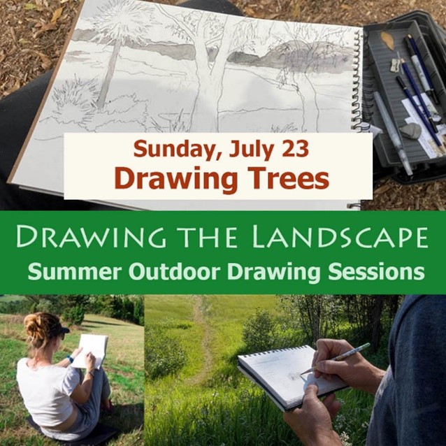 Drawing Trees: Outdoor Plein Air Workshop - Historic Places Days