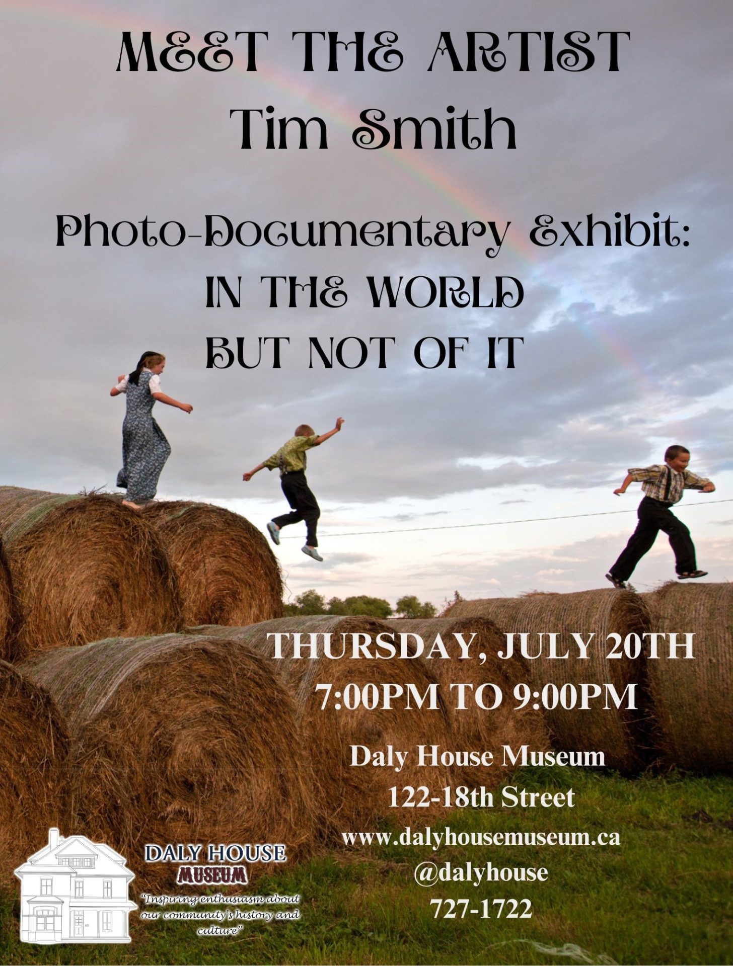 Meet the Artist-Tim Smith - Historic Places Days