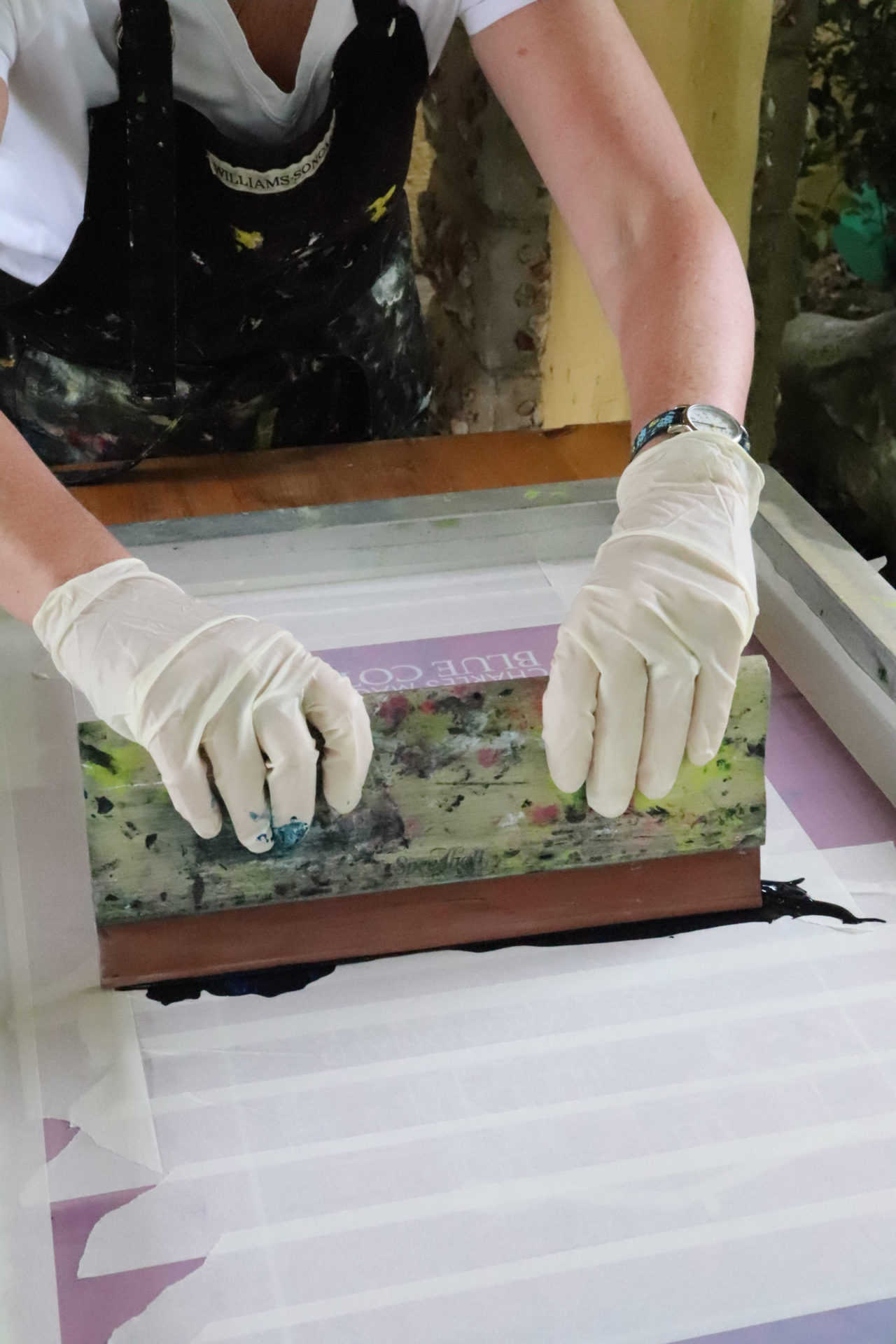 Silkscreening - Historic Places Days