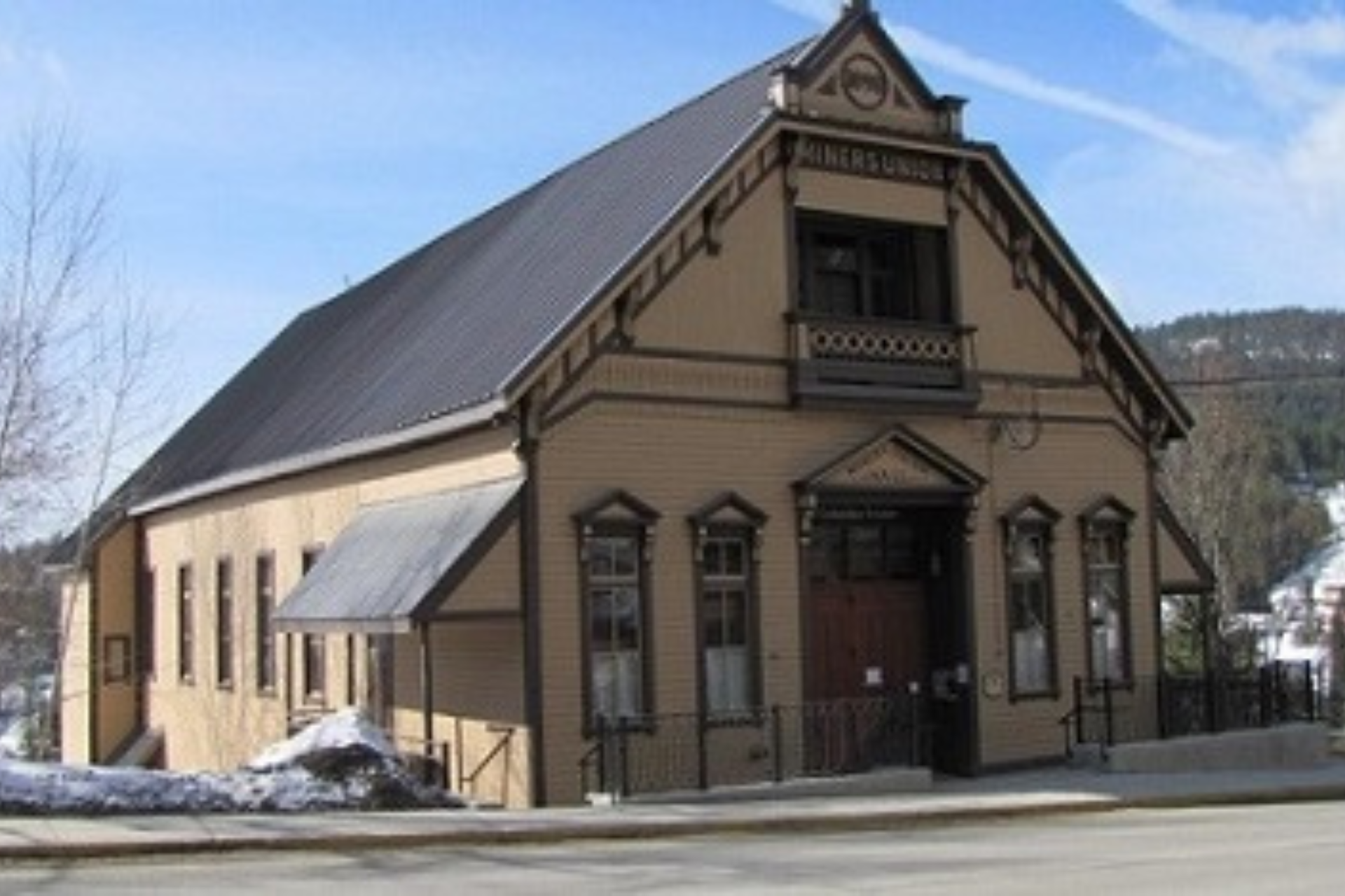 Rossland Miners’ Union Hall National Historic Site - Historic Places Days