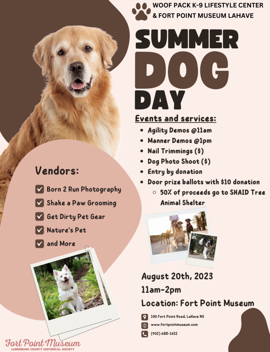 Summer Dog Day - Historic Places Days