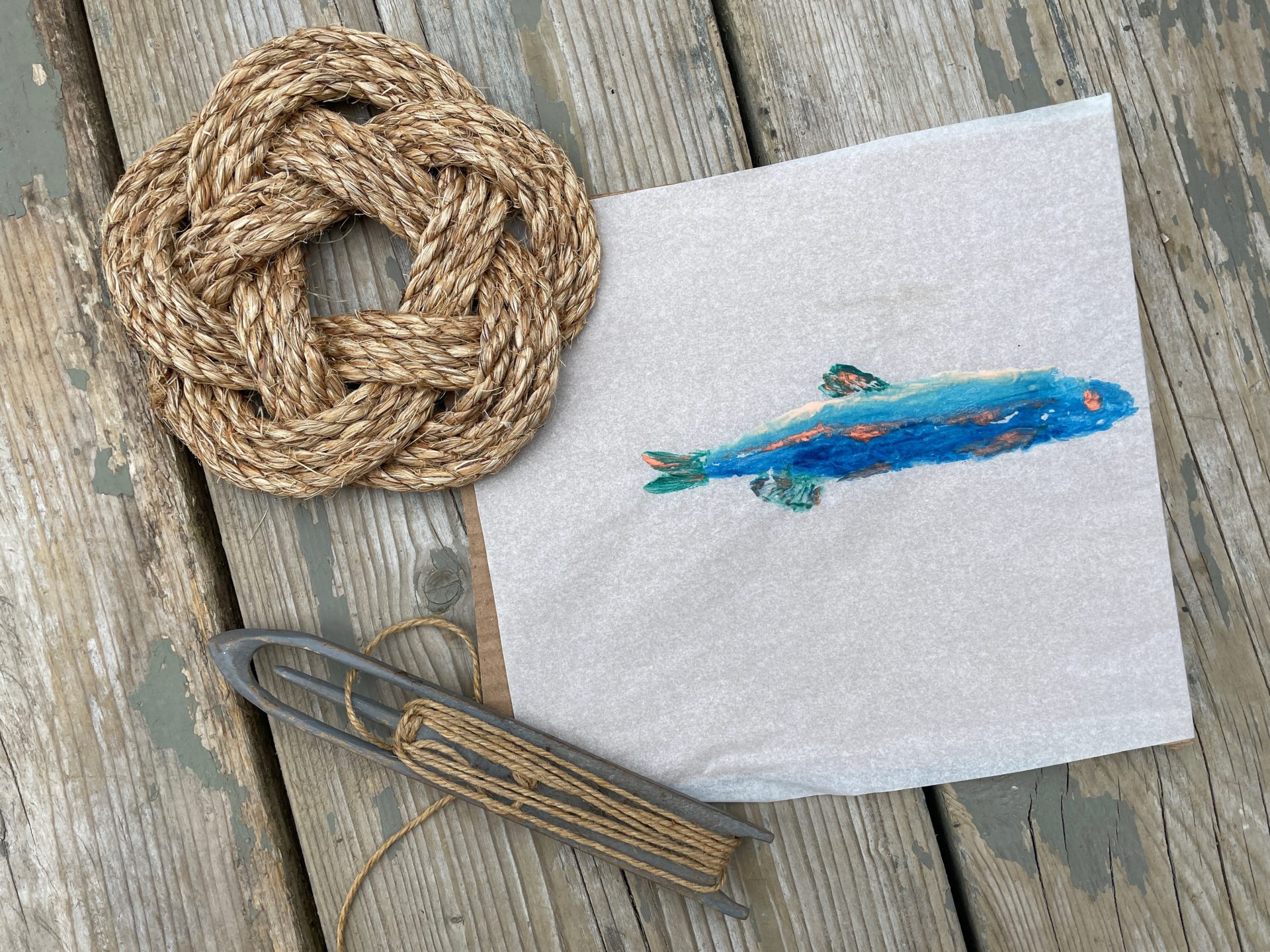 Capelin Painting - Historic Places Days