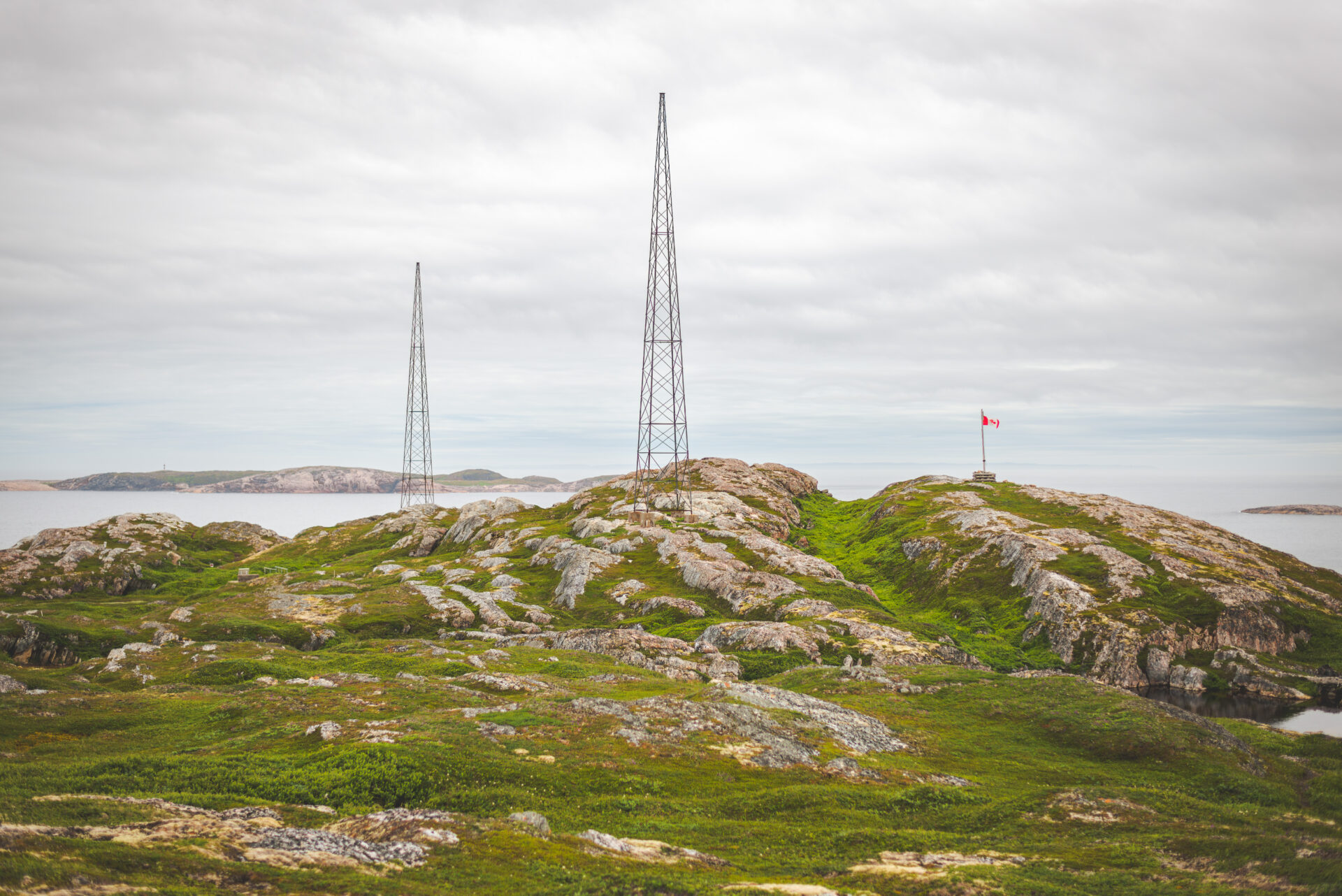 Battle Harbour Marconi Towers - Historic Places Days