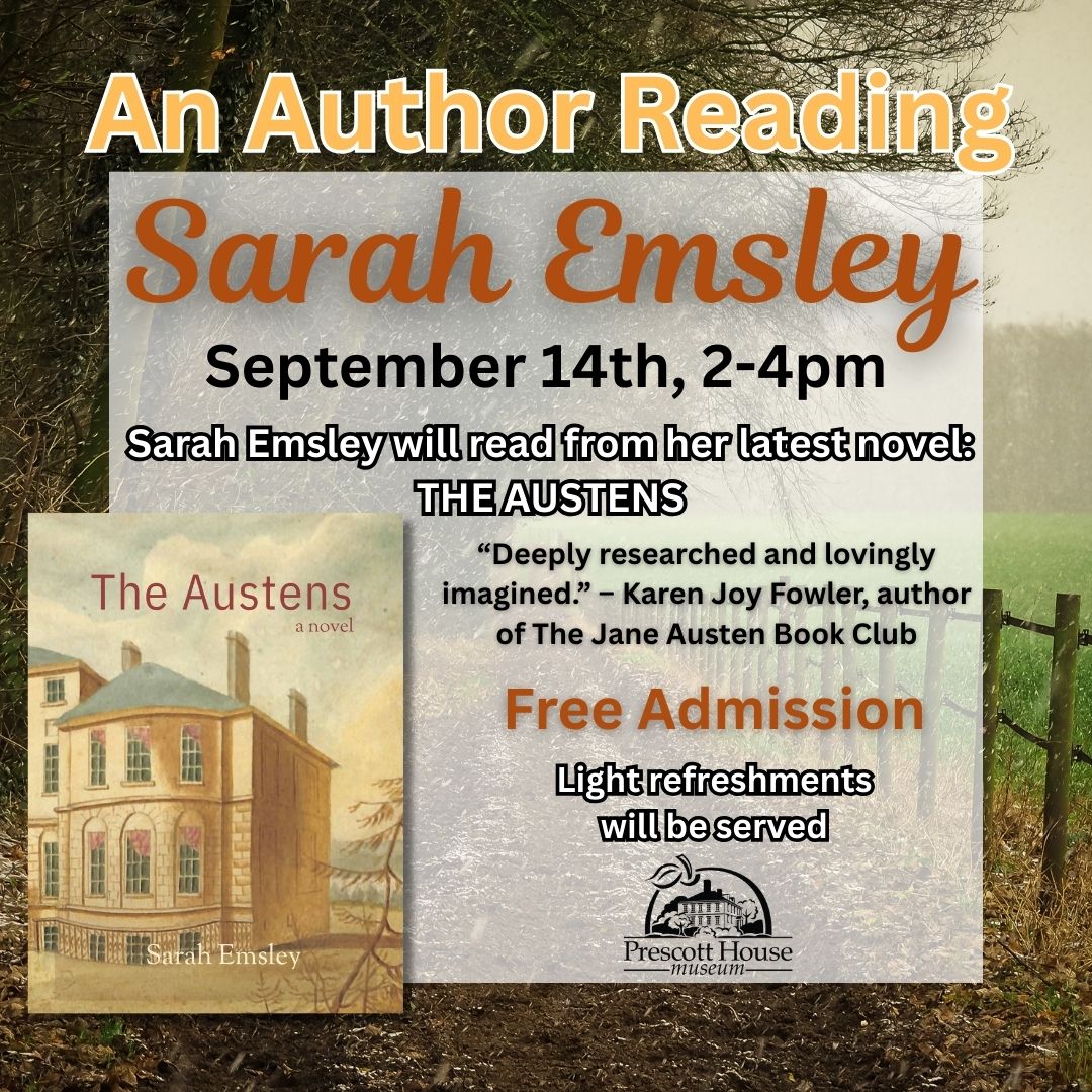 An Author Reading with Sarah Emsley of her novel: The Austens ...